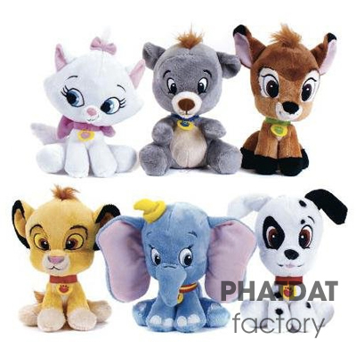 stuffed cartoon character